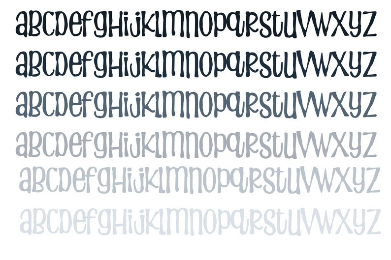 Peppermint Ridge Font Trio, Cricut Fonts, Silhouette Fonts - Etsy