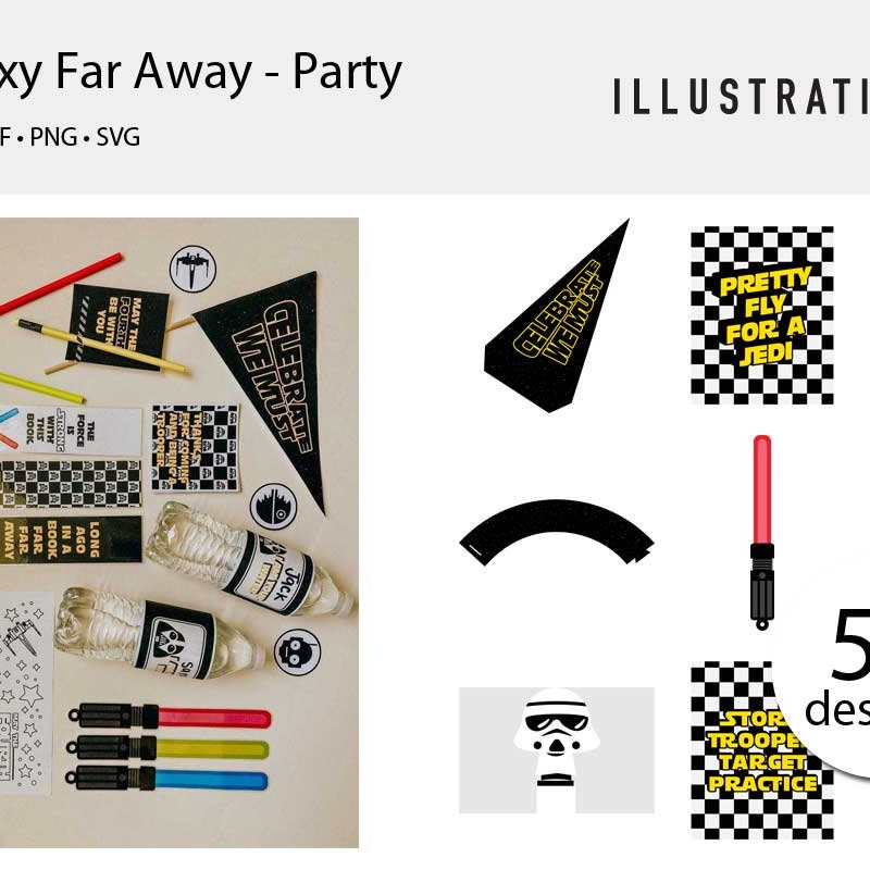 Galaxy Far Far Away - Etsy