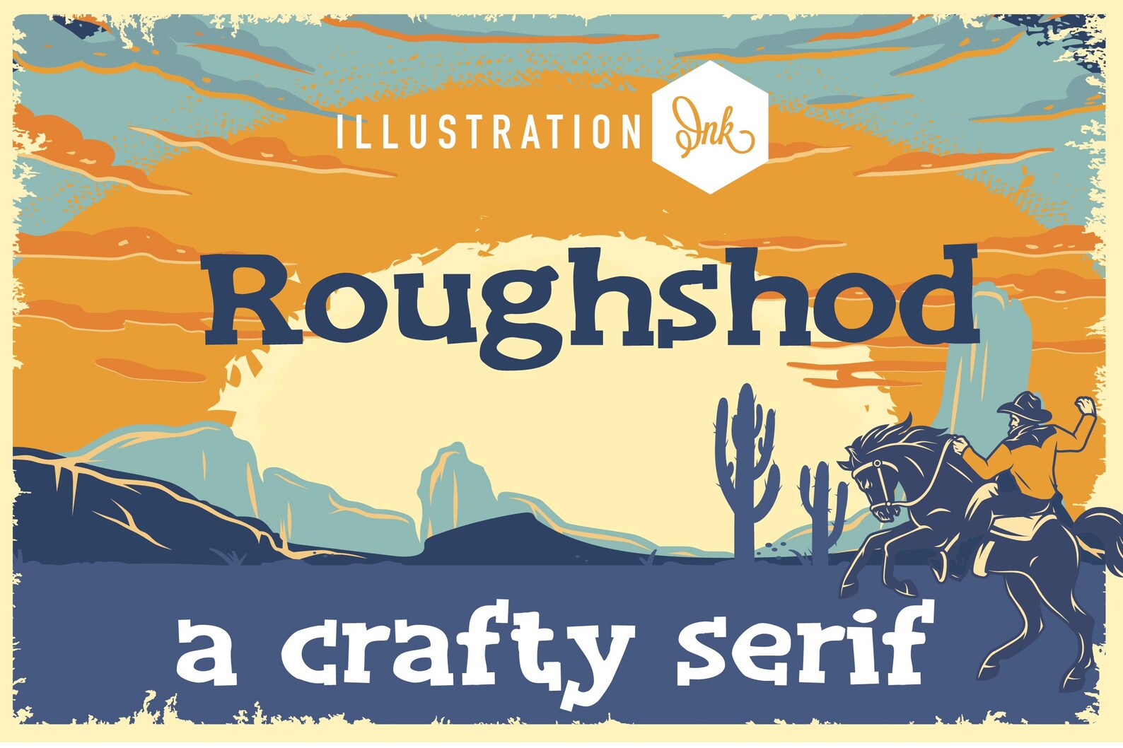 Wiley and Western Font Bundle, Cricut Fonts, Silhouette Fonts ...