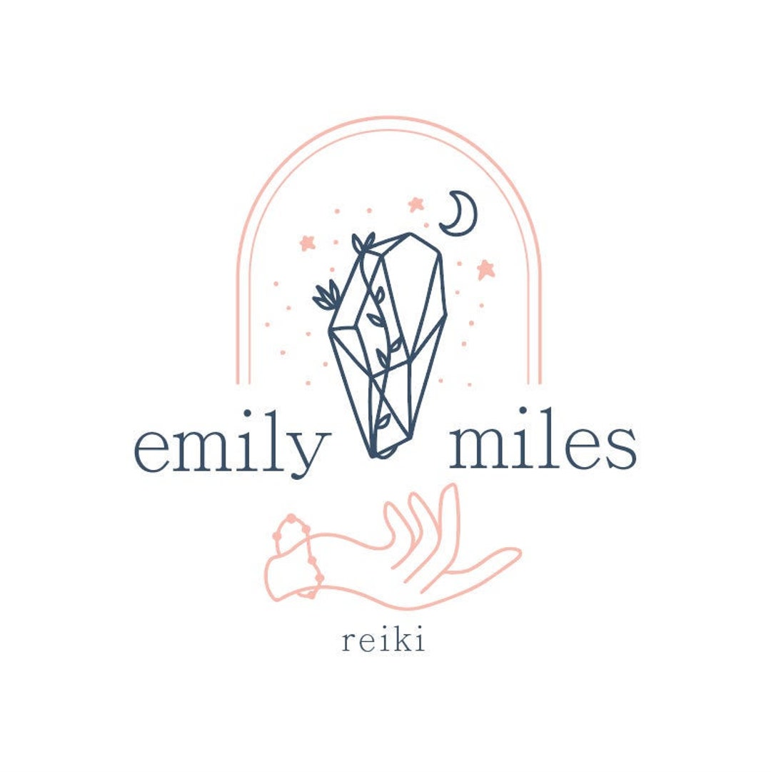 Logo Design, Logo, Premade Logo, Reiki Logo, Healing Logo, Spiritual ...