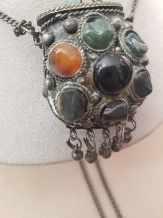 vintage indian prayer box - Gem