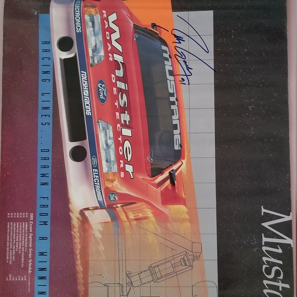 Vintage Nascar Posters - Etsy