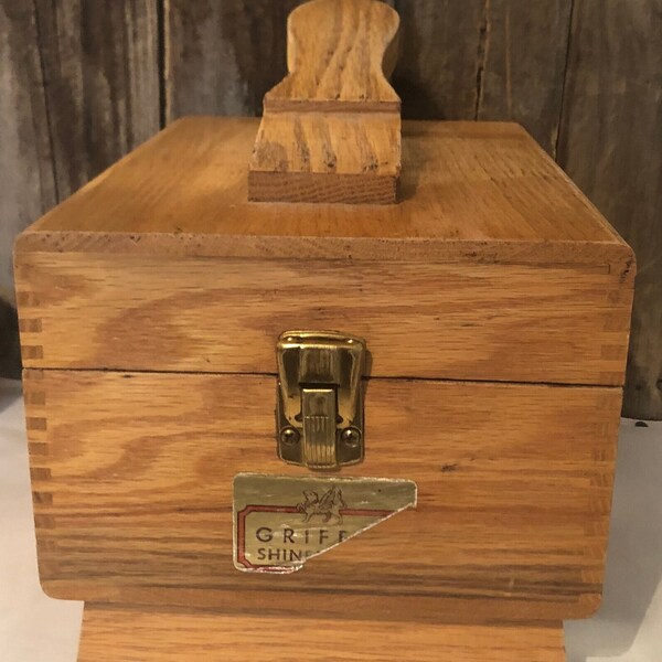 Shoe Shine Box - Etsy