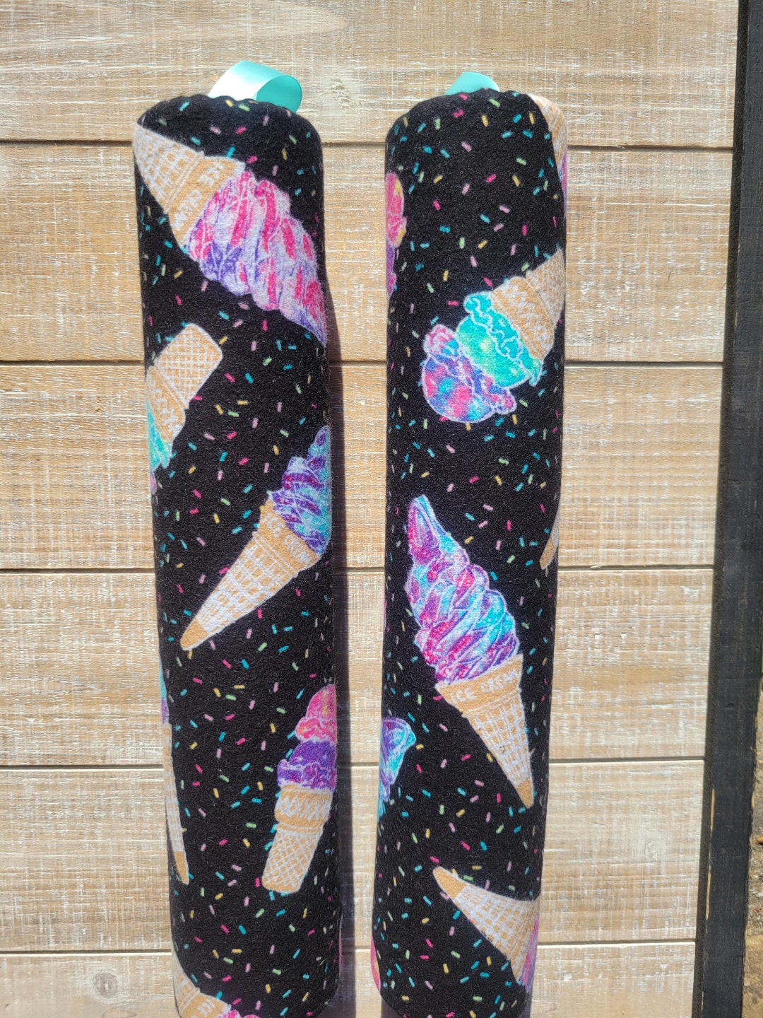 Ice Cream Cones Print Boot Shapers Boot Stands boot Trees Flannel ...