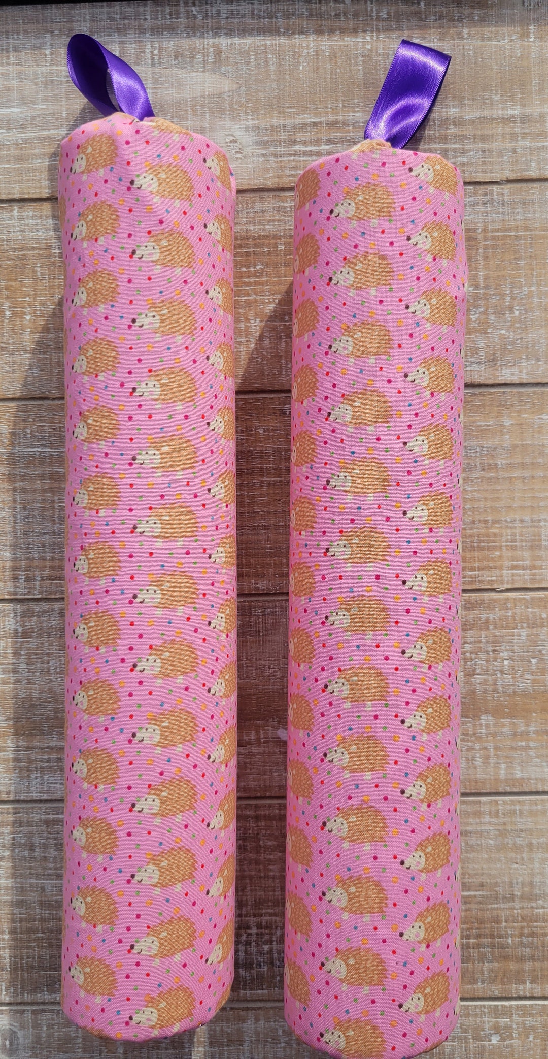 Hedgehogs and Polkadots Pattern Boot Shapers - Boot Stands -boot Trees ...