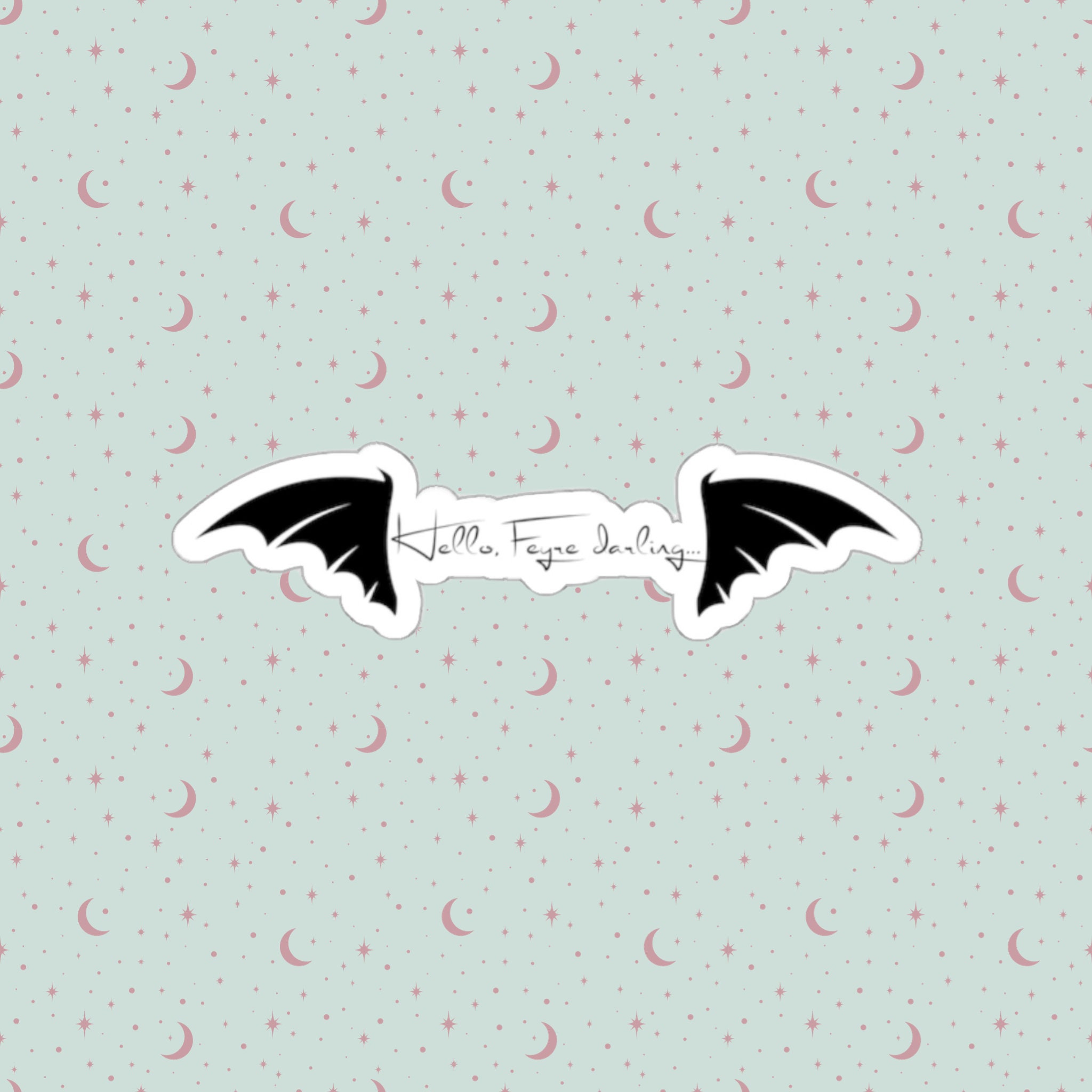 Hello Feyre Darling Die-cut Sticker - Etsy