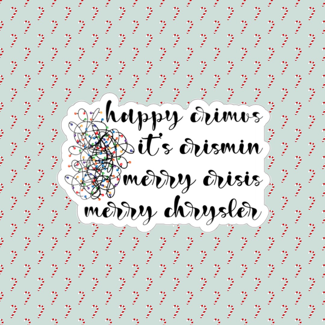 Happy Crimus Vine Meme Die-cut Sticker - Etsy