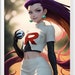 Jessie Team Rocket Poster Pokemon Poster Gaming Gift Video Game Wall Art Jessie Pokemon Trainer ...