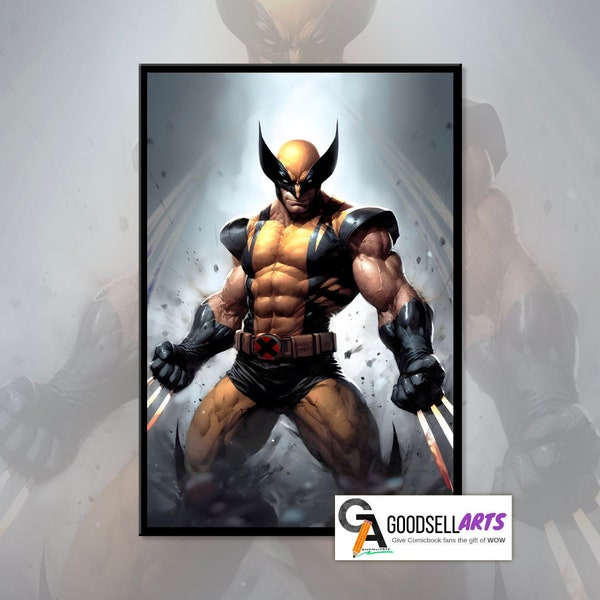 Wolverine Art - Etsy