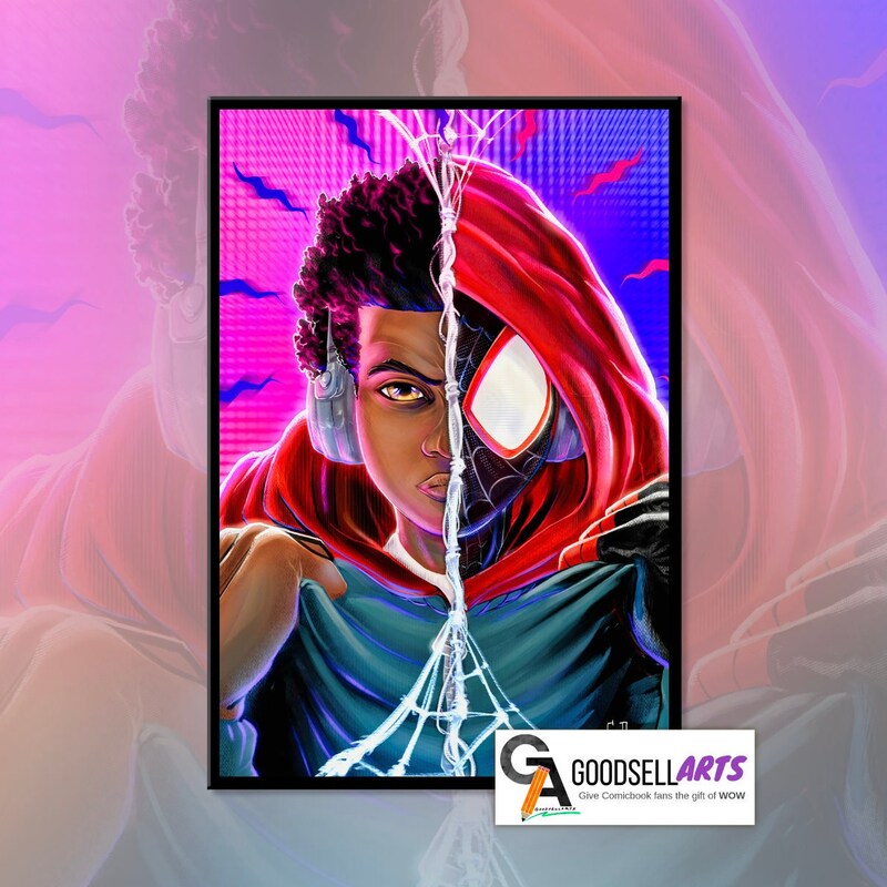 Miles Morales Poster - Etsy