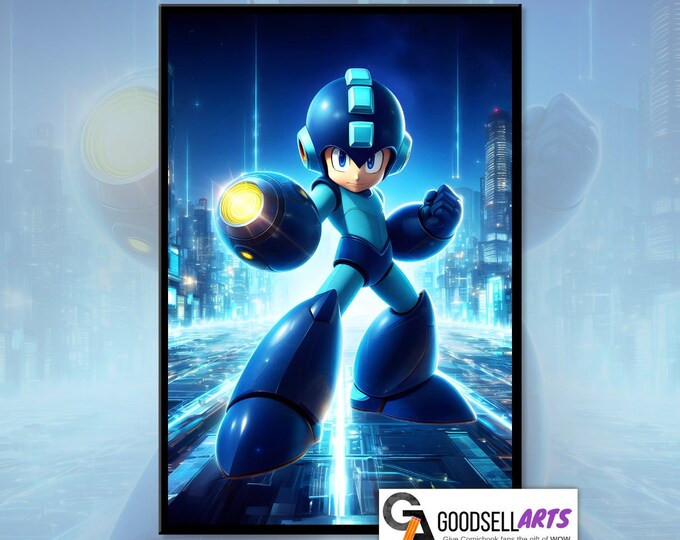 Mega Man "Know Your Foe" 18x24" Poster - Etsy.de