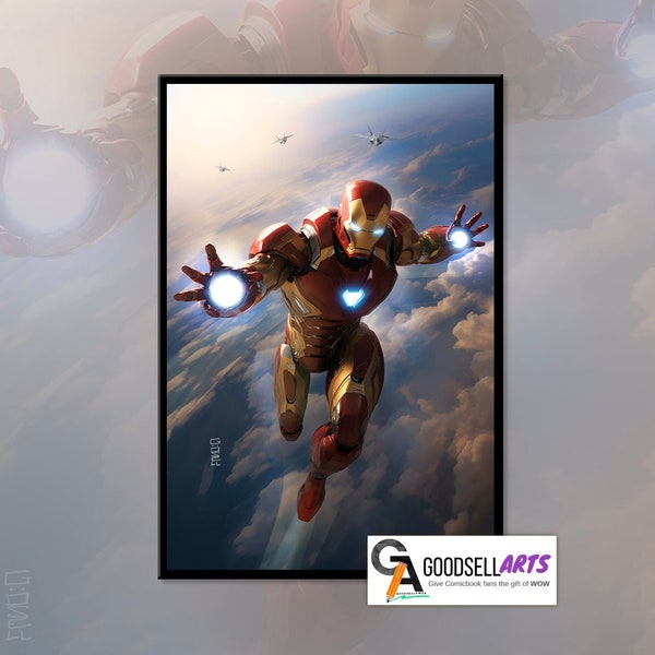 Iron Man Poster - Etsy