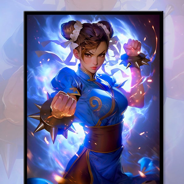 Chun Li Poster - Etsy