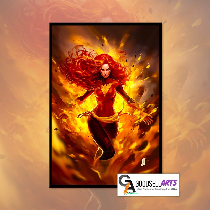 Xmen Phoenix Poster - Etsy
