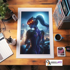 Widowmaker Poster one Shot, One Kill. Widowmaker Art Print Gaming ...