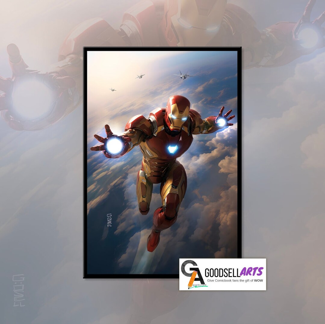Iron Man Poster i Am Iron Man. Avengers Iron Man Poster Marvel Wall Art ...