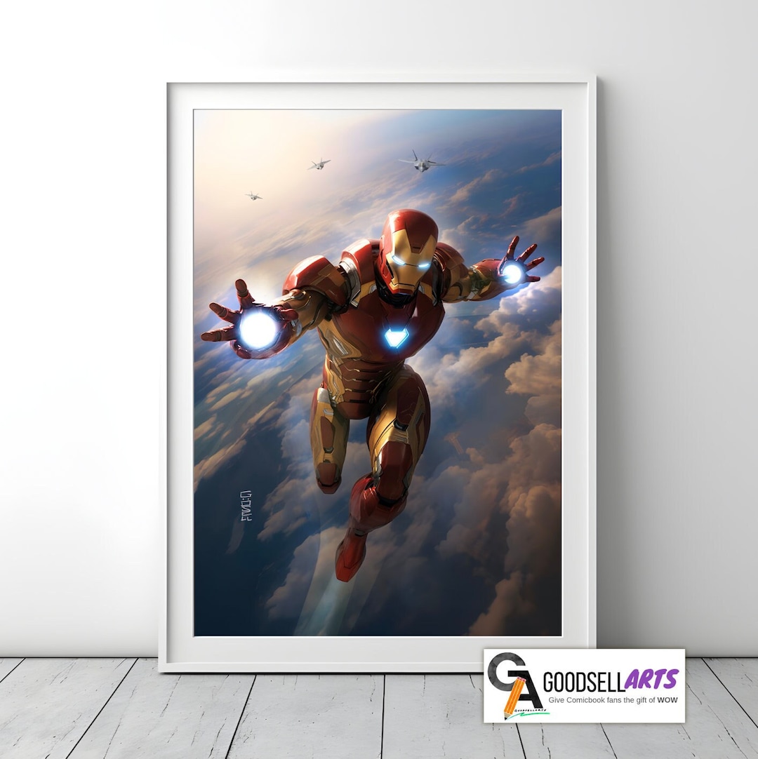 Iron Man Poster I Am... Iron Man. Avengers Iron Man Poster Marvel Wall ...