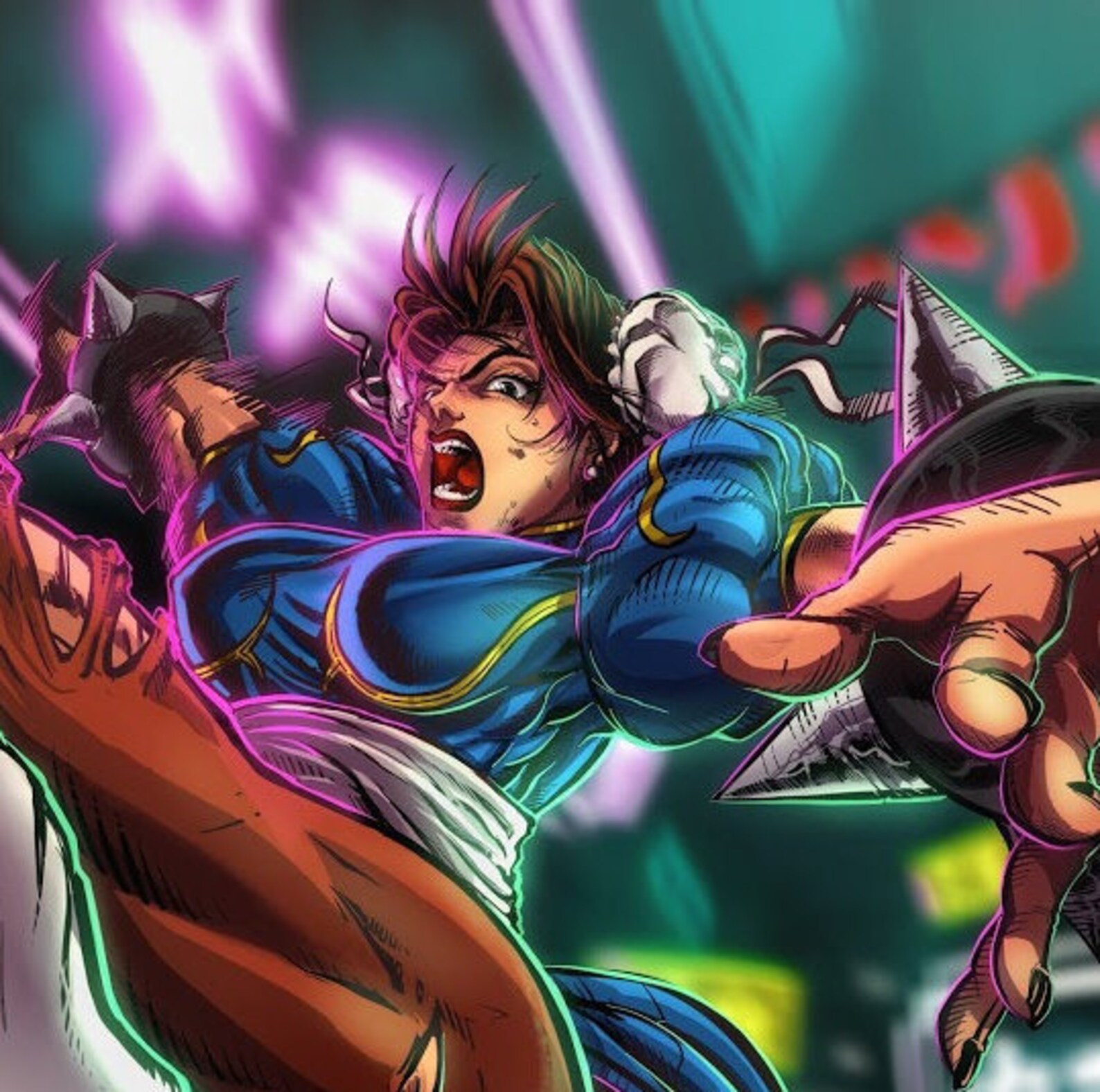 Chun-li Wall Art Poster Print Street Fighter Anime Gift Video - Etsy