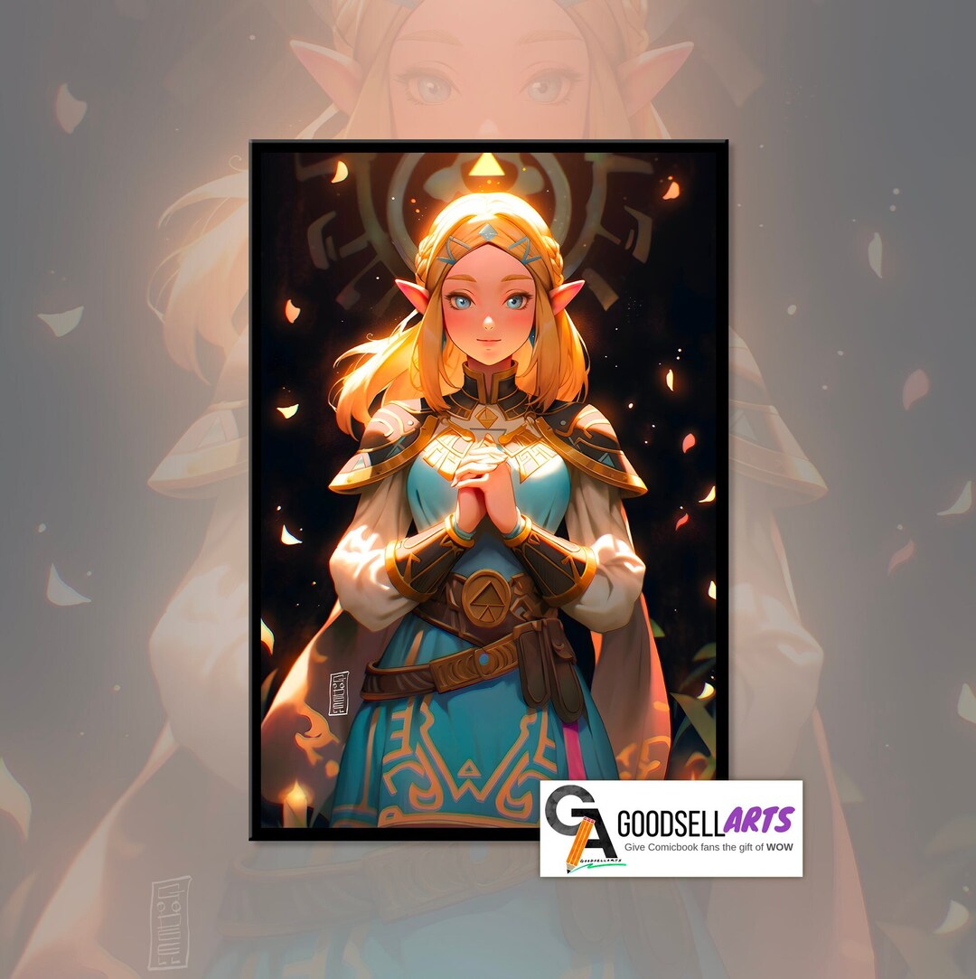 Princess Zelda Poster the Light Hasn't Left Hyrule After All Legend of ...