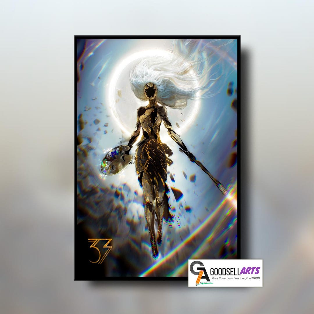 The Paintress Expedition 33 Poster: Clair Obcsur Video Game Art Print ...