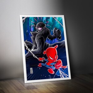 SPIDERMAN Noir Spider Ham POSTER / Into the Spider Verse - Etsy