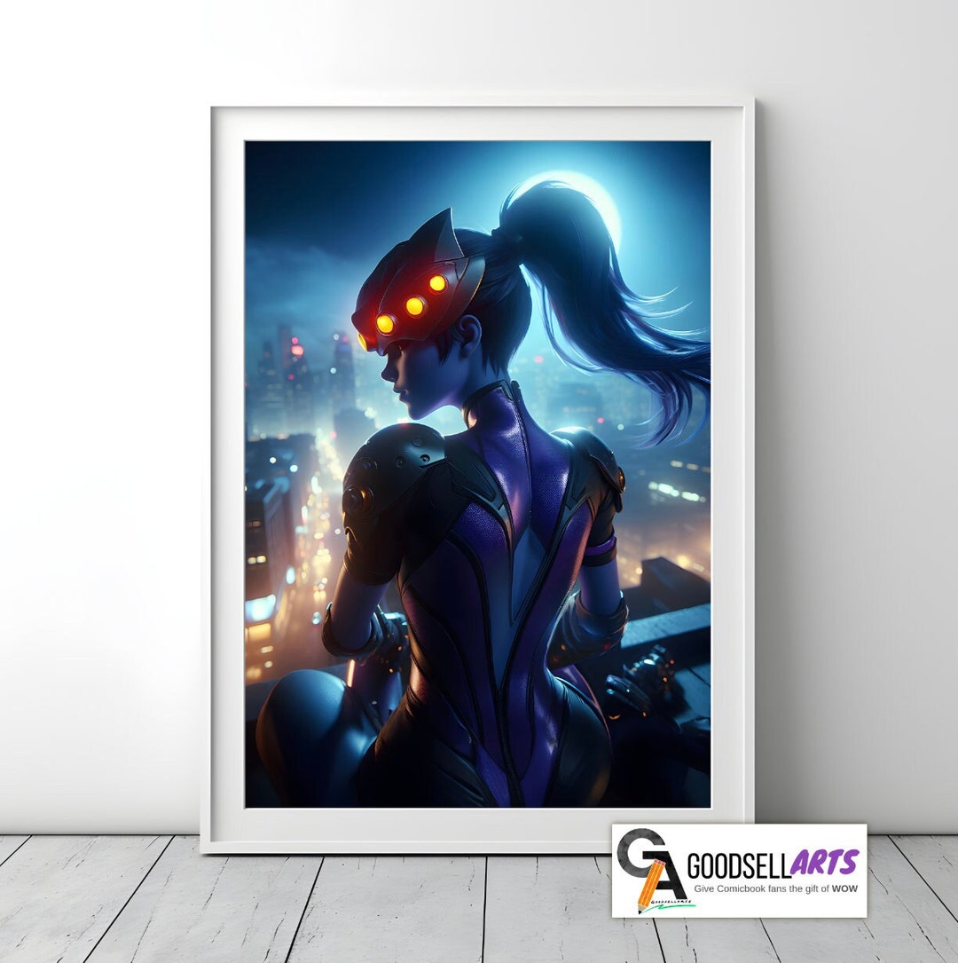 Widowmaker Poster one Shot, One Kill. Gaming Poster Video Game Poster ...