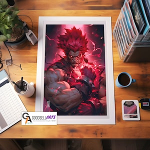 Akuma Poster Print | Street Fighter Art | Gaming Poster | SF6 | Akuma ...