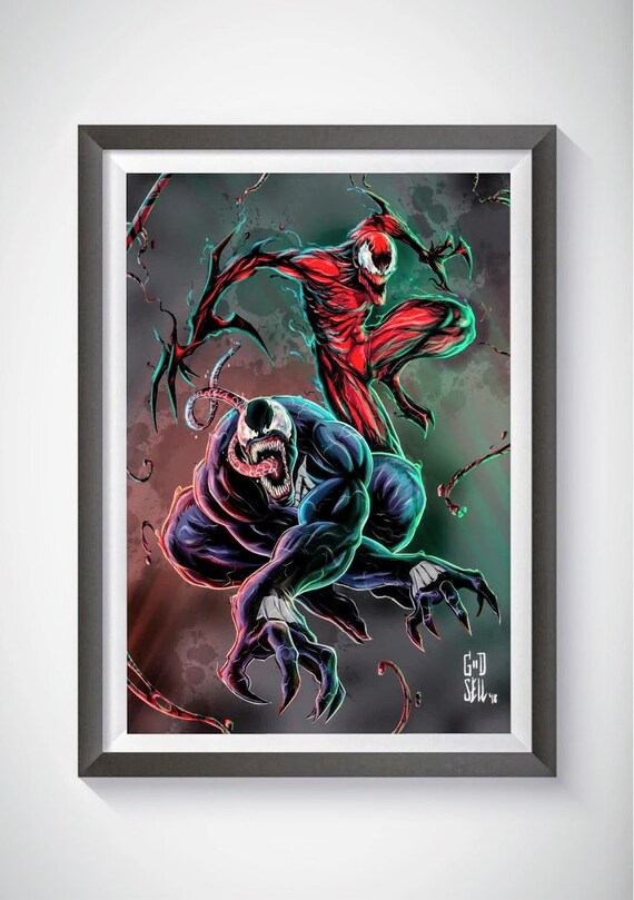 Carnage Spiderman Face Paint