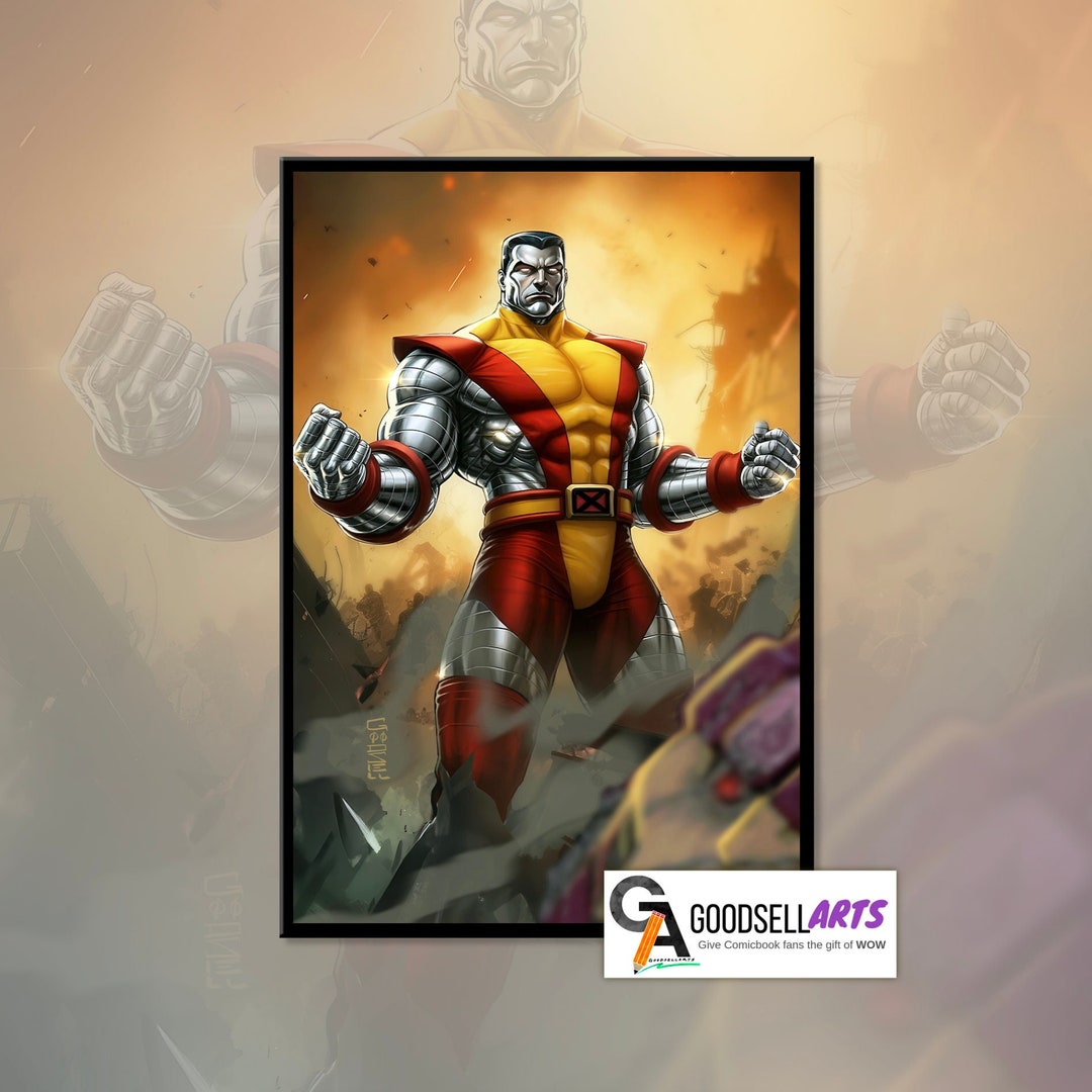 Colossus X-men Poster Marvel Wall Art Colossus Print Colossus X-men ...