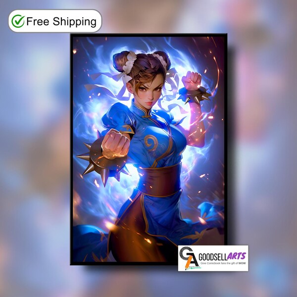 Chun Li Poster - Etsy