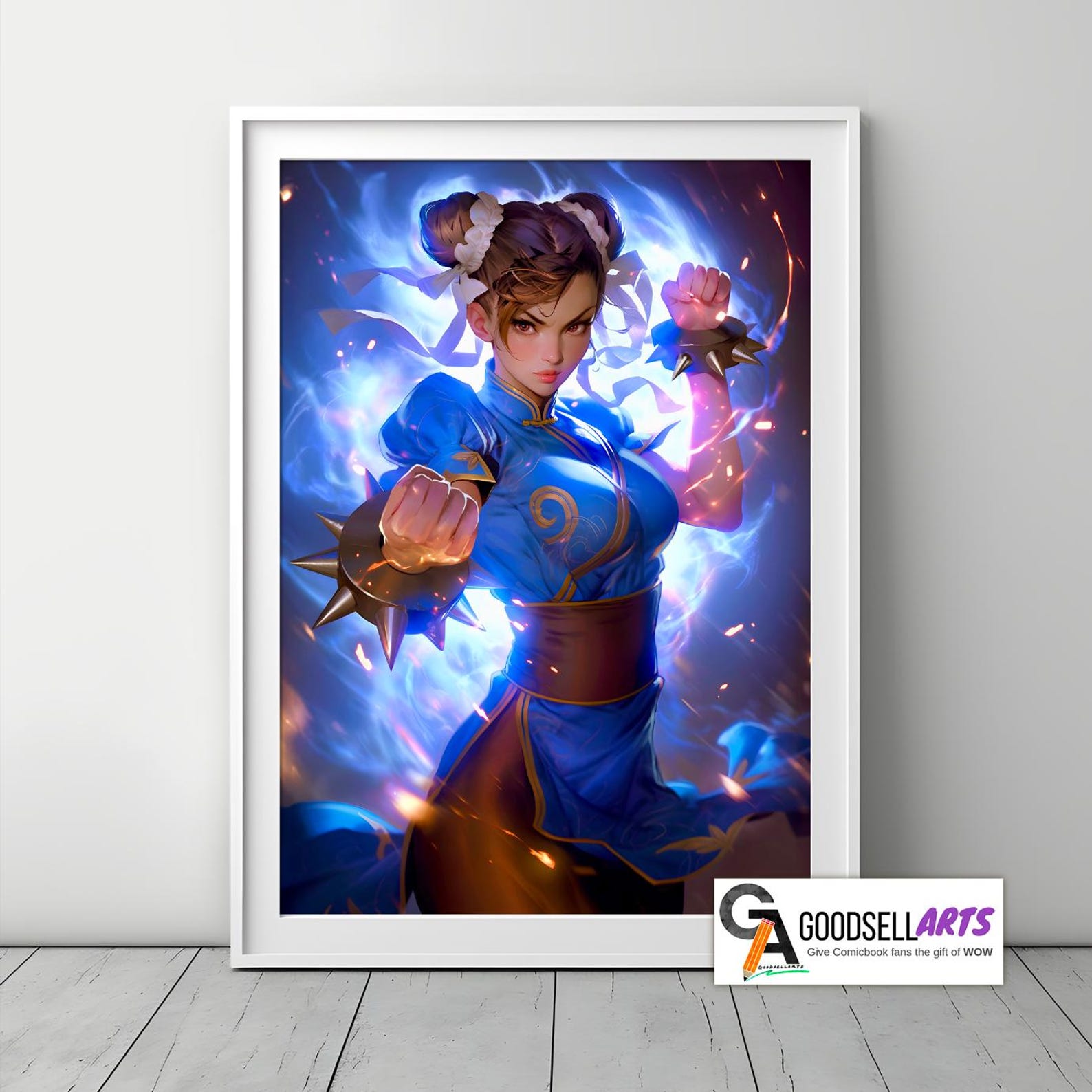 Chun-li Street Fighter Poster| SF6 Wall Art Video Game Decor, Retro ...