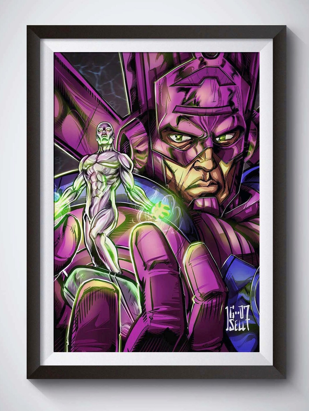 Galactus Silver Surfer
