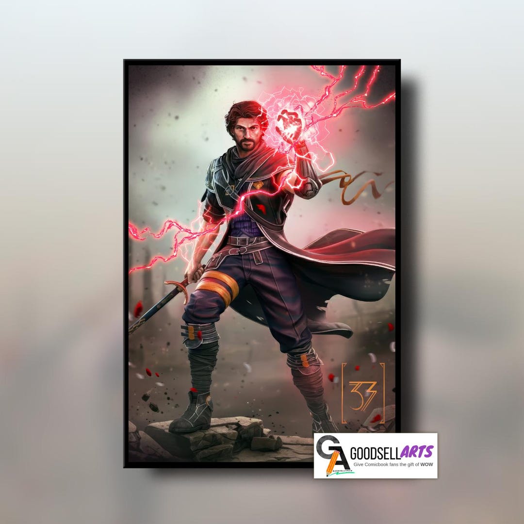 Gustave Art Print: Expedition 33 Poster, Clair Obcsur Video Game Gift ...
