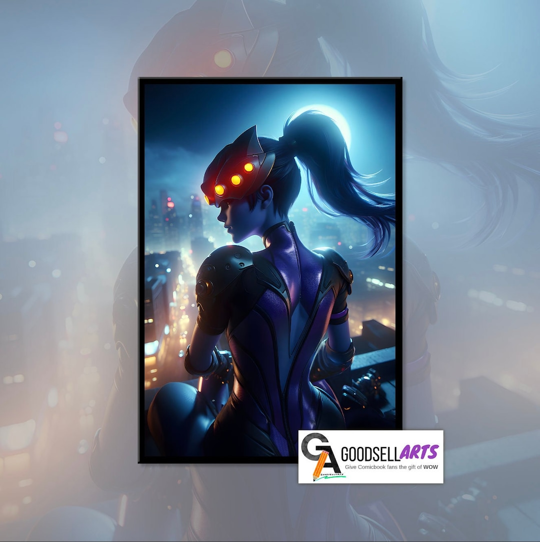 Widowmaker Poster one Shot, One Kill. Widowmaker Art Print Gaming ...
