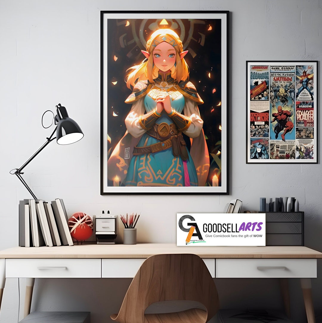 Princess Zelda Poster the Light Hasn't Left Hyrule After All Legend of ...