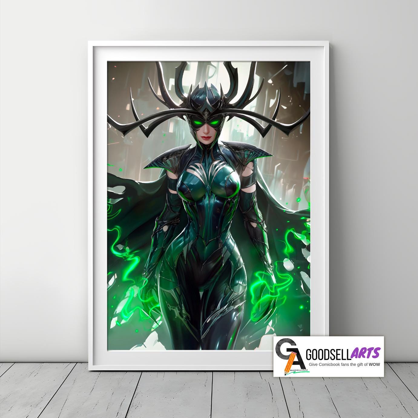 Hela Poster | Marvel Rivals Poster | Thor Hela Art Print | Hela Thor ...