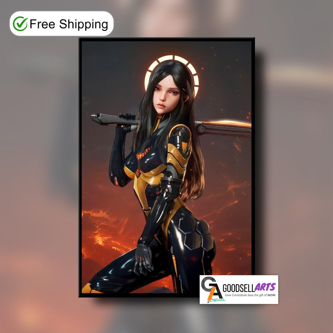 Tachy Stellar Blade Poster, Eve Project Art Print, Stellar Blade Gaming ...