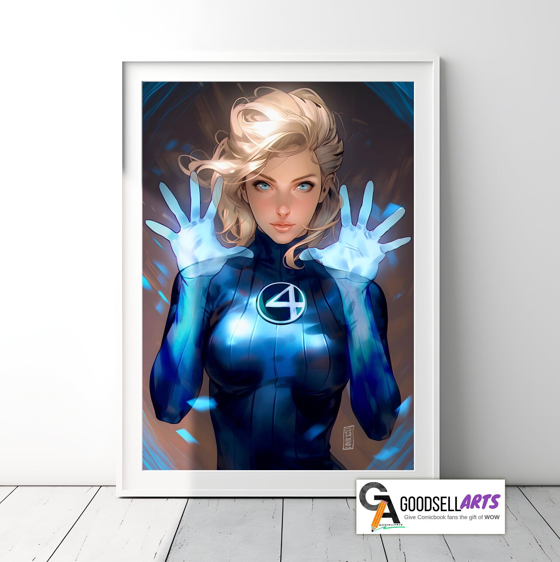 Invisible Woman Art