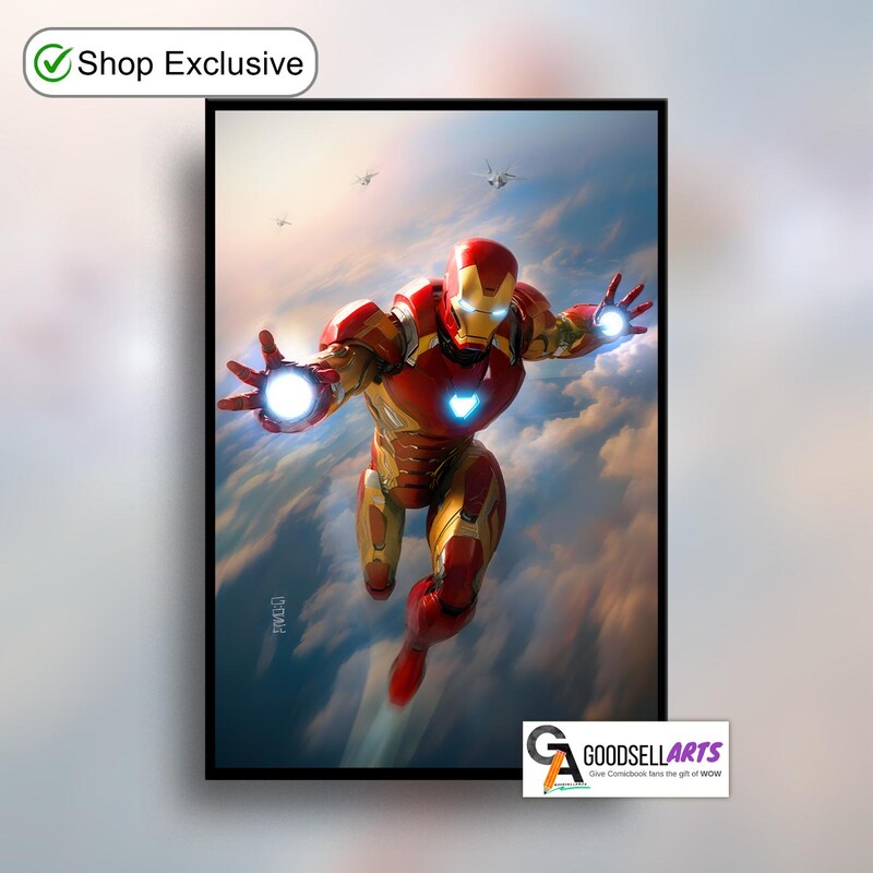Iron Man Poster - Etsy