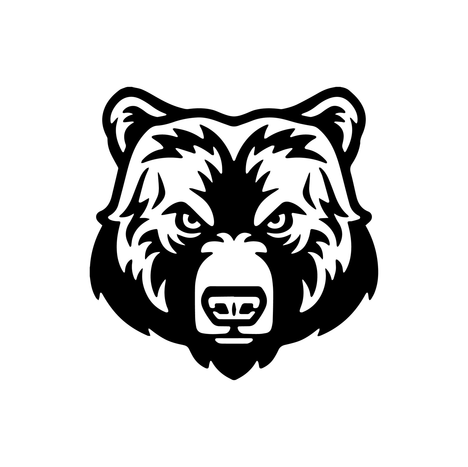 Bear Cut SVG EPS DXF - Etsy