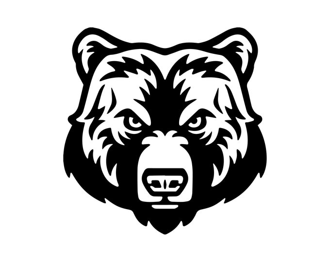 Bear Cut SVG EPS DXF - Etsy