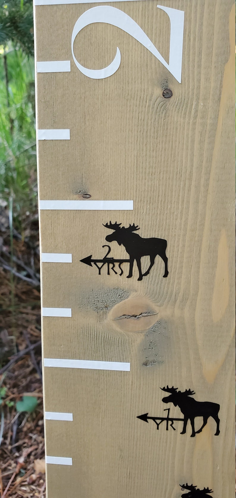 Growth Chart Moose Height Marking Arrows for Growth Charts - Etsy