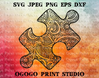 Mandala puzzle | Etsy