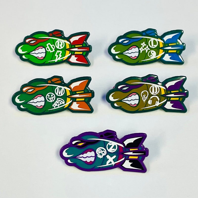 Graffiti Enamel Pin - Etsy