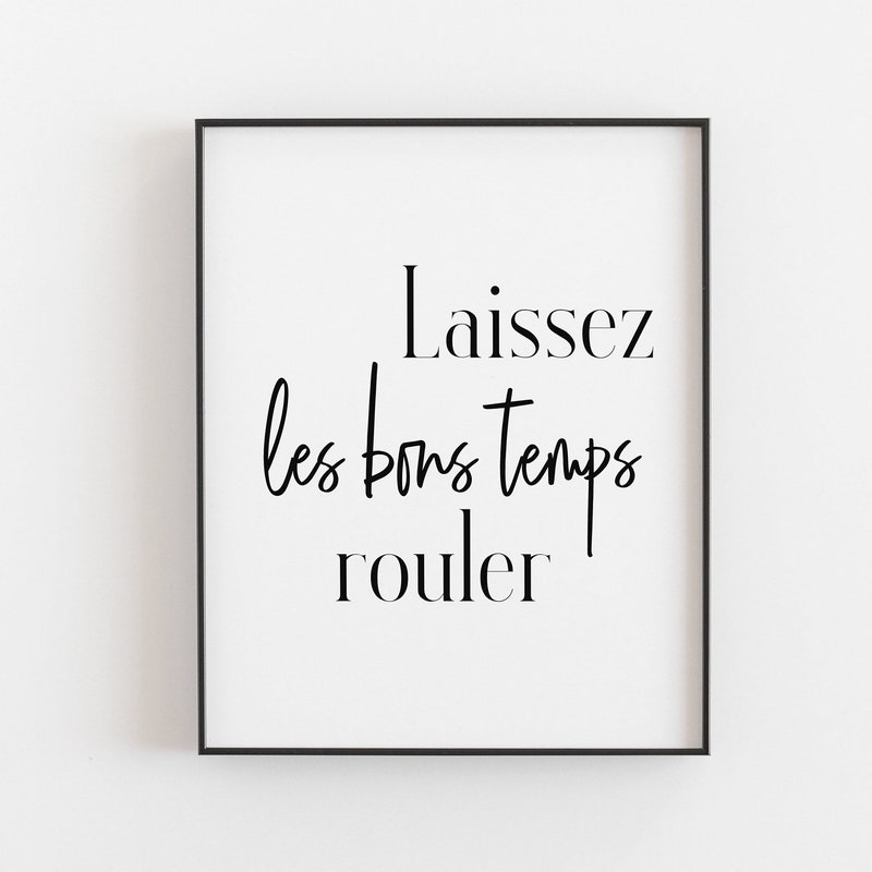 Bon Temps Rouler - Etsy