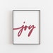 Joy Printables | Christmas Printable Decor | Joy Sign | Christmas ...