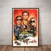 Once Upon a Time V1 in Hollywood Movie Poster Home Decor Office Decor ...