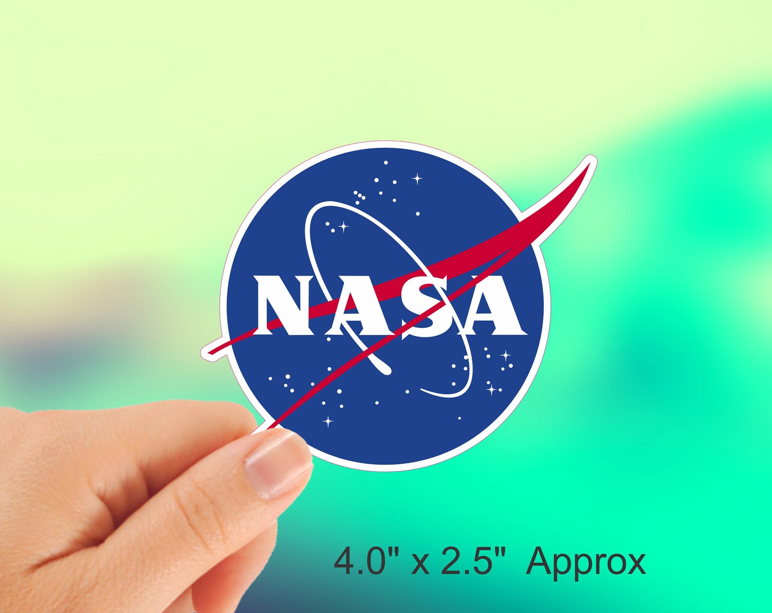 Nasa Sticker Nasa Sticker Patch NASA Patch NASA NASA | Etsy