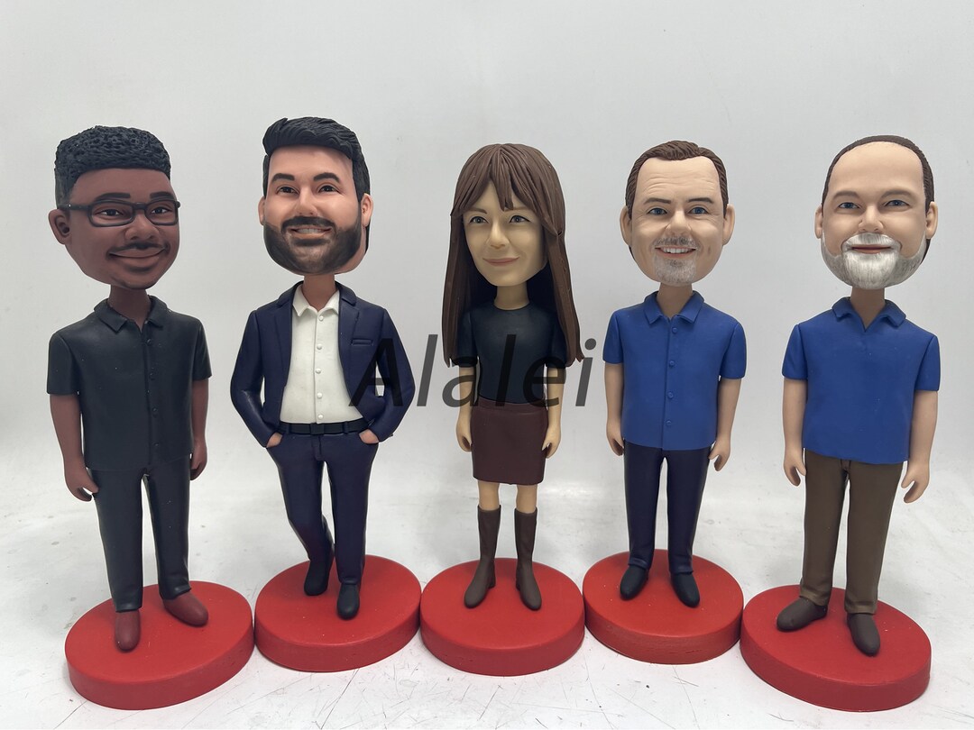 Cake Topper for Company .cake Topper for Team, Bobble Head for Company ...