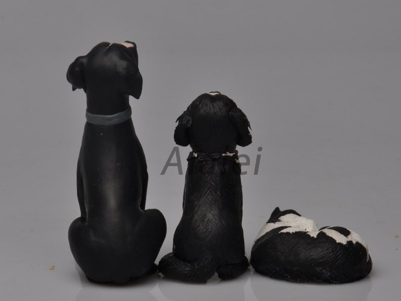 Dogs Cake Topper Pets Cake Topperpets Birthdaycat Caketopper - Etsy